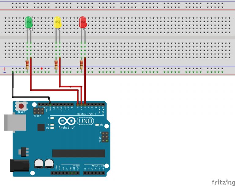 Ampelschaltungen - Funduino - Kits und Anleitungen für Arduino
