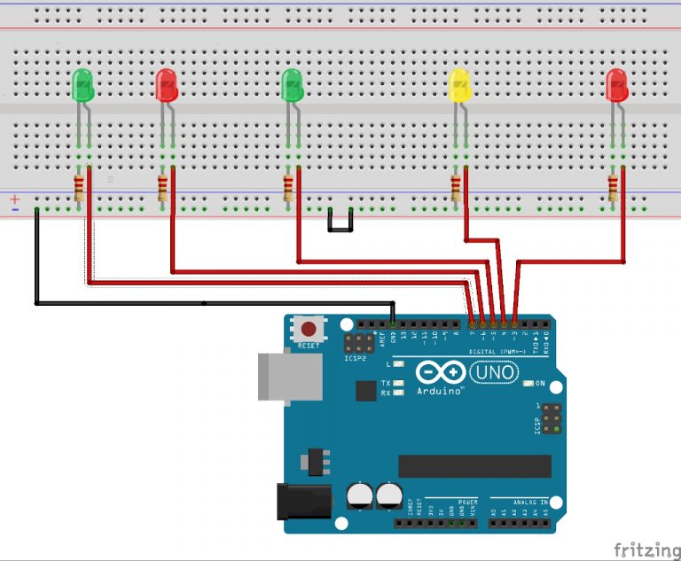 Ampelschaltungen - Funduino - Kits und Anleitungen für Arduino