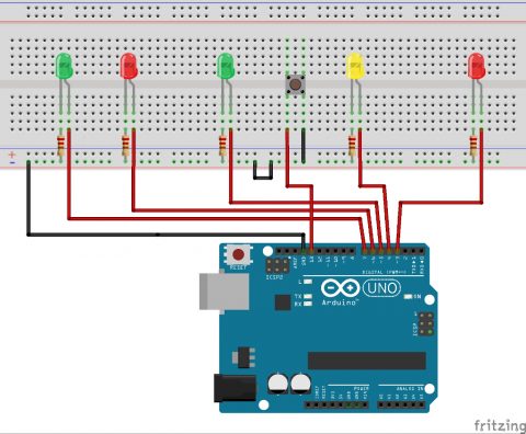 Ampelschaltungen - Funduino - Kits und Anleitungen für Arduino