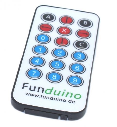 Nr.12 Fernbedienung - Funduino - Kits und Anleitungen für Arduino