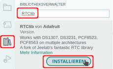 RTC-Modul - Funduino - Kits und Anleitungen für Arduino
