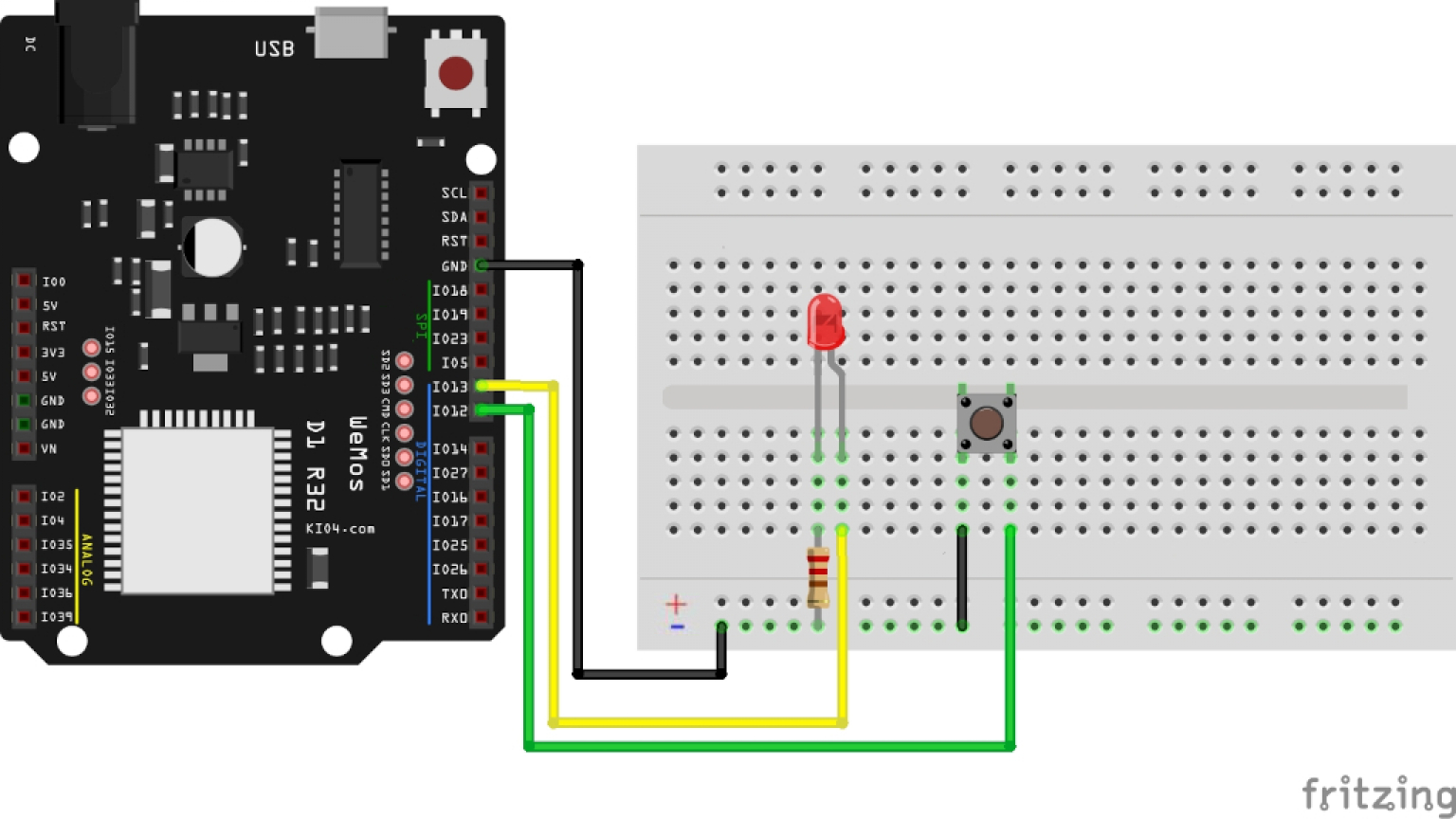 Wemos D1 R32 UNO-Format - Funduino - Kits und Anleitungen für Arduino